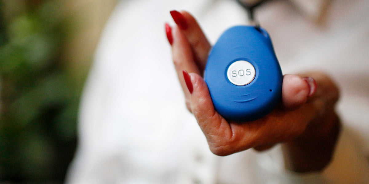 SOS Medical Alert Button System for Seniors | SafeGuardian